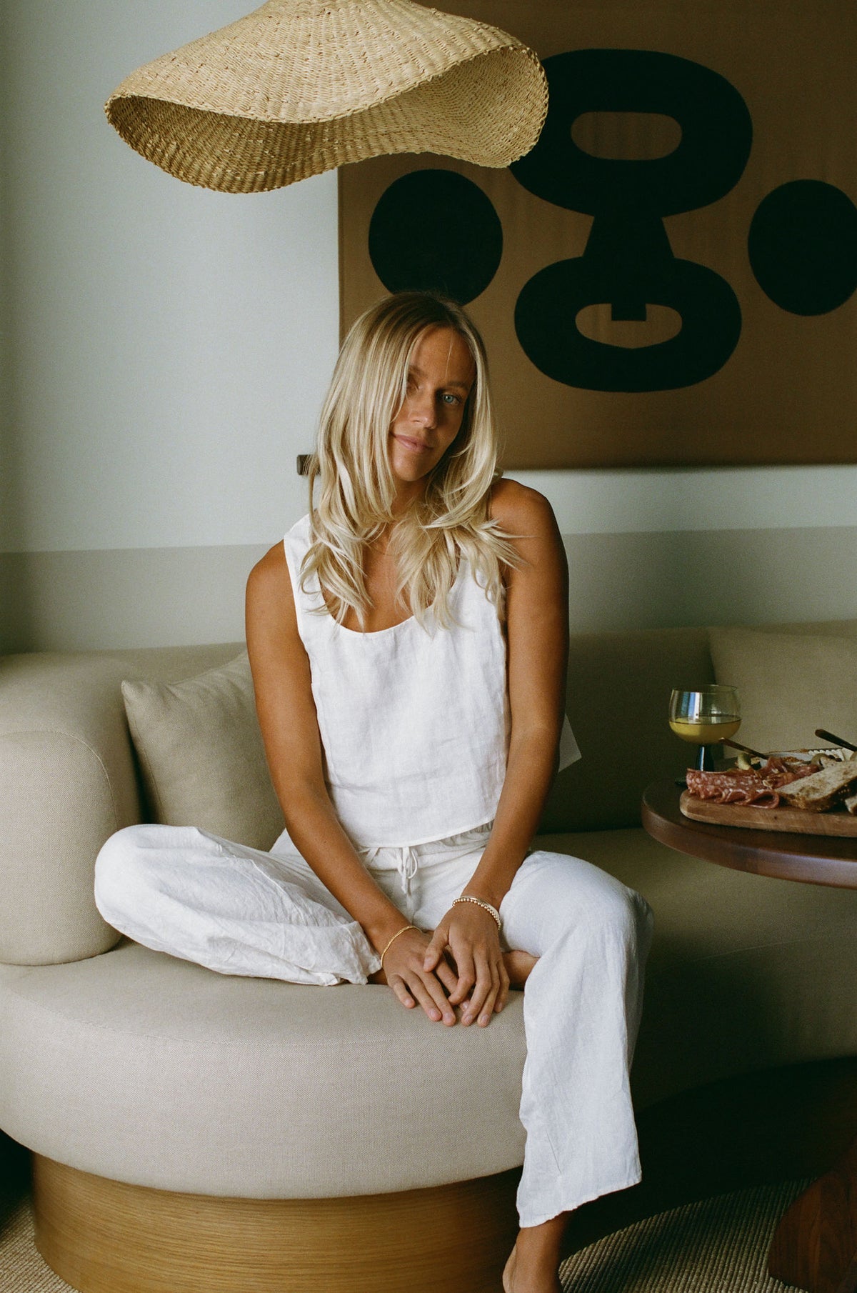 Capri Linen Scoop Neck Tank – SOLAÍ THE LABEL