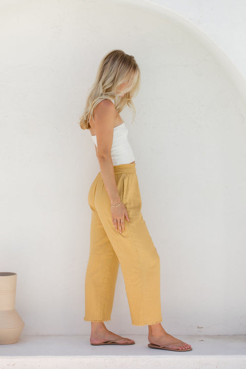 Luca Lined Linen Pants – SOLAÍ THE LABEL