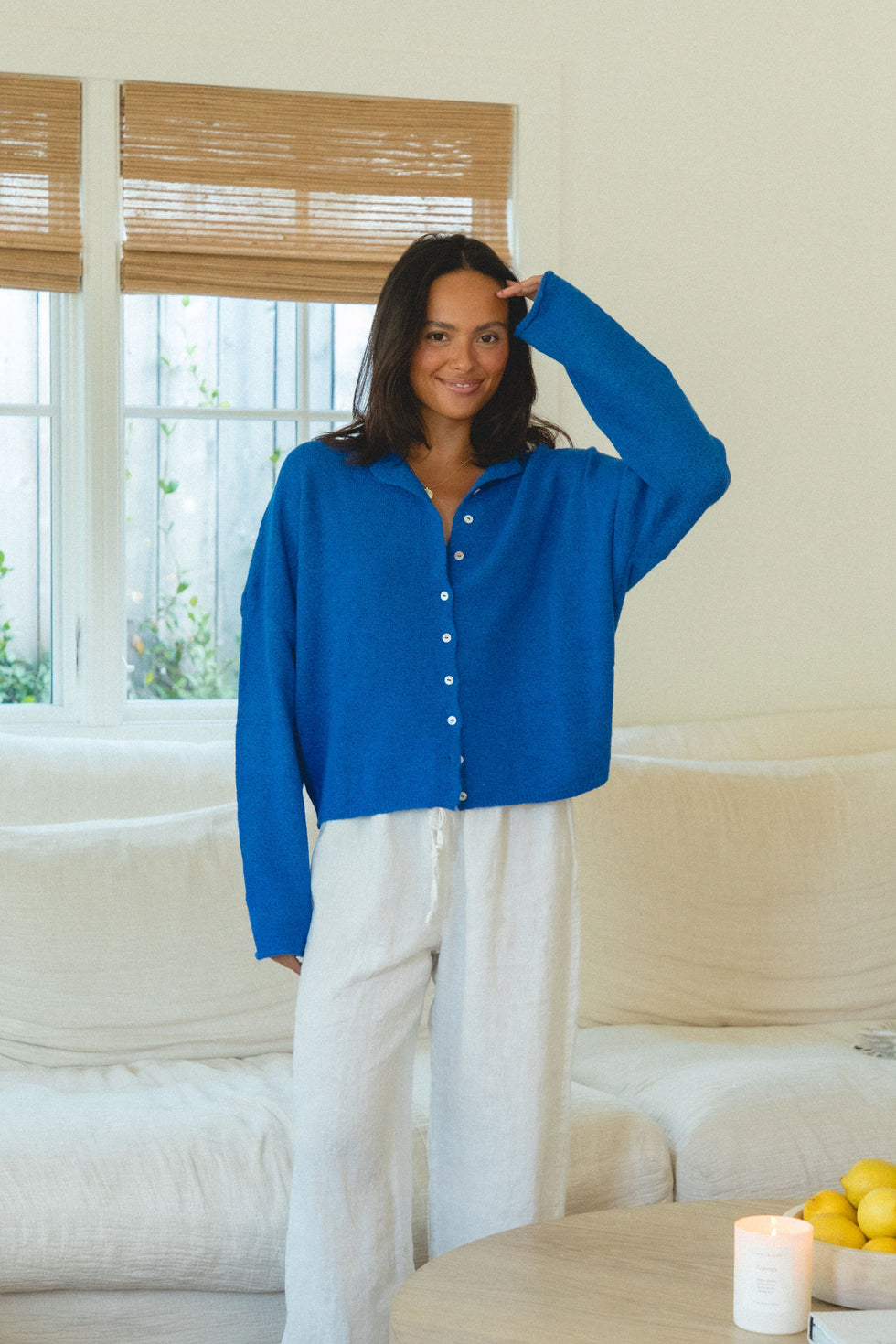 Free Falling Button Cardigan – SOLAÍ THE LABEL