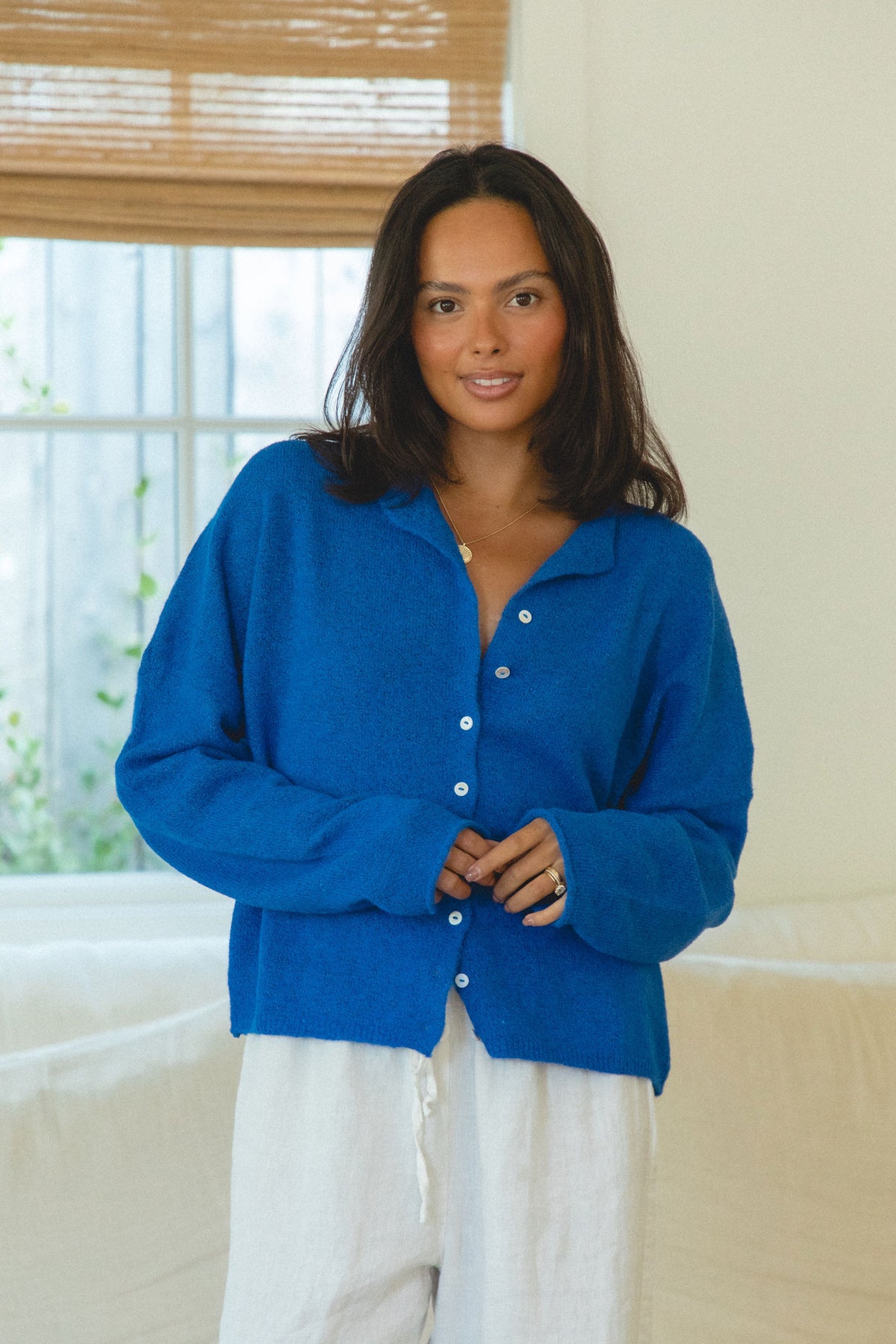 Free Falling Button Cardigan – SOLAÍ THE LABEL