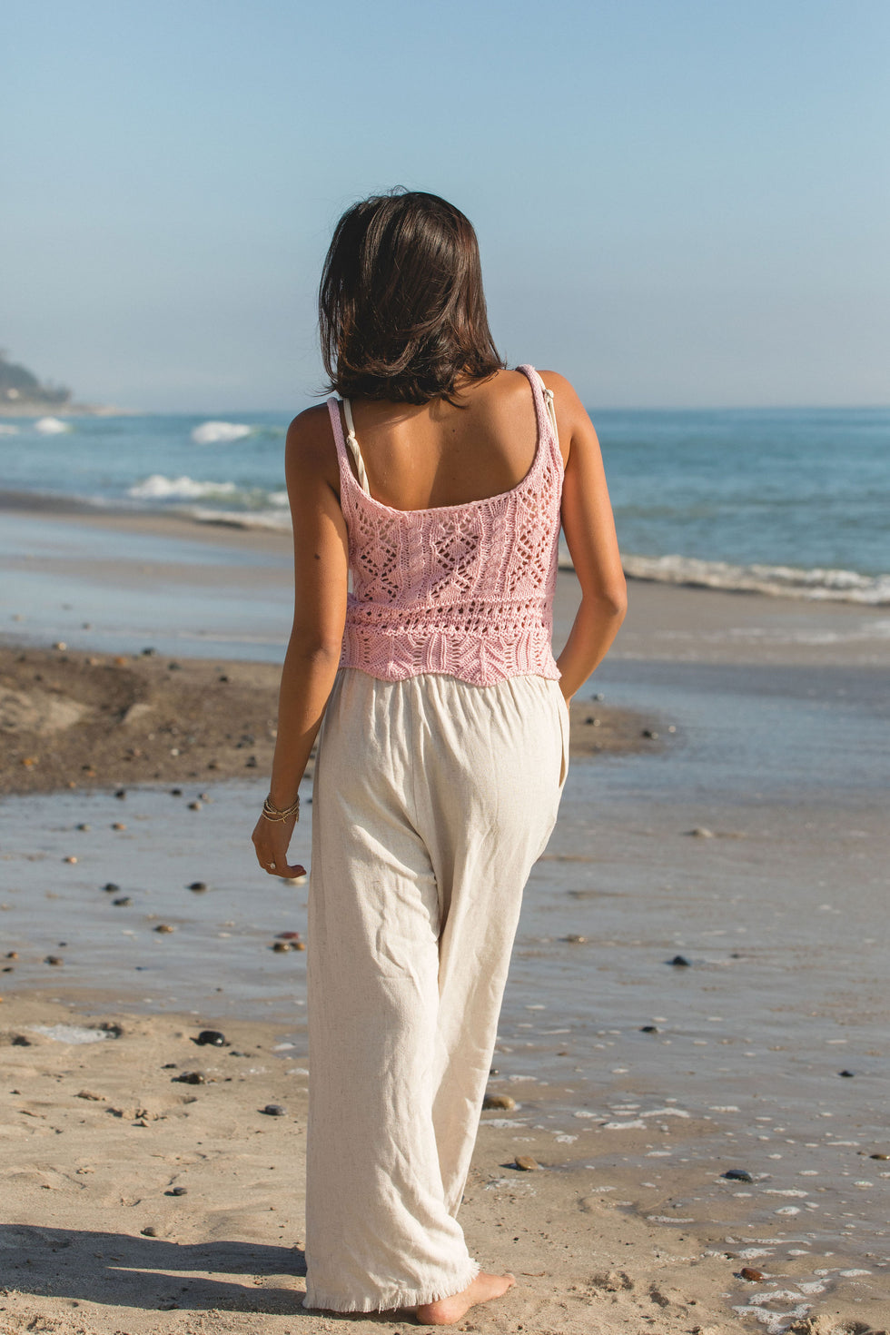 Tropical Crochet Knit Tank – SOLAÍ THE LABEL